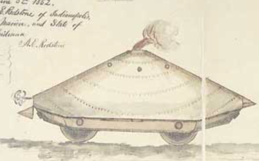 A Civil War Tank - Civil War Monitor